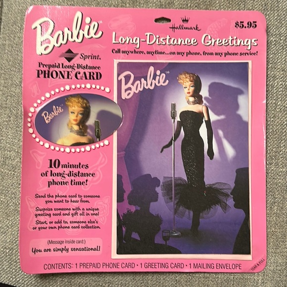 barbie hallmark sprint | Party Supplies | Hallmark Vtg 995 Barbie Long ...